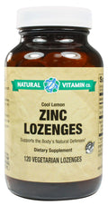 zinc lozenges with lemon flavour