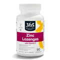 Zinc lozenges with vitamin C