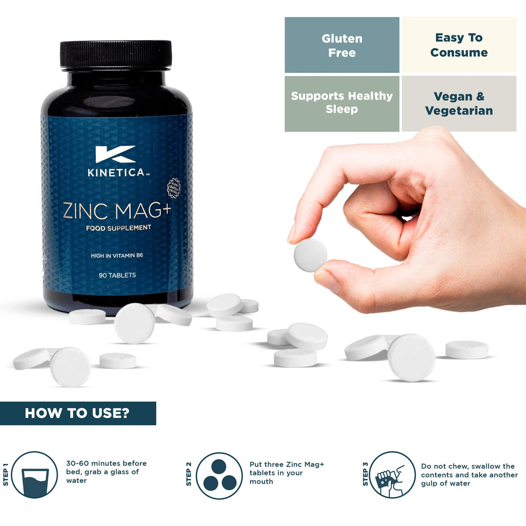 zinc magnesium for better sleep