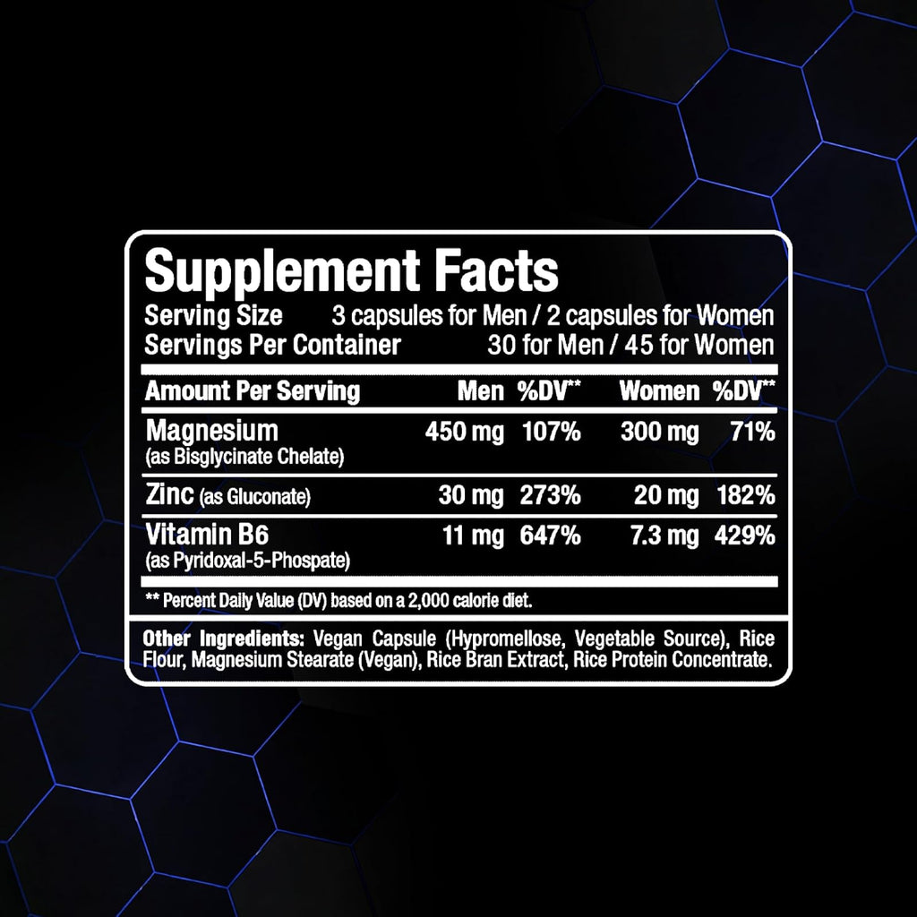 Zinc magnesium for better sleep