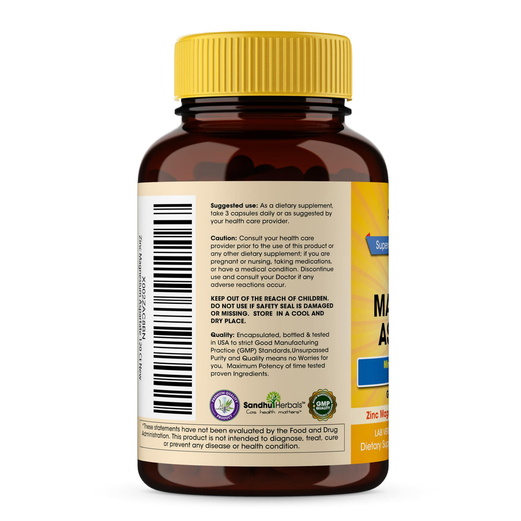 Zinc magnesium for overall vitality