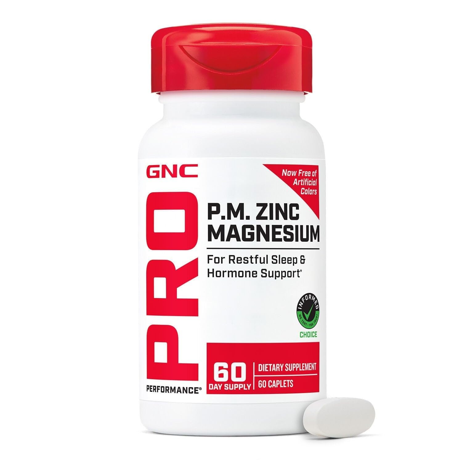 Zinc magnesium tablets for muscle recovery