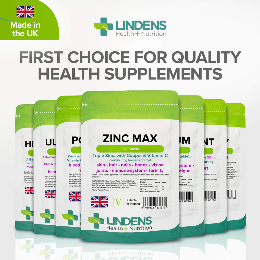 Zinc Max for enhanced absorption