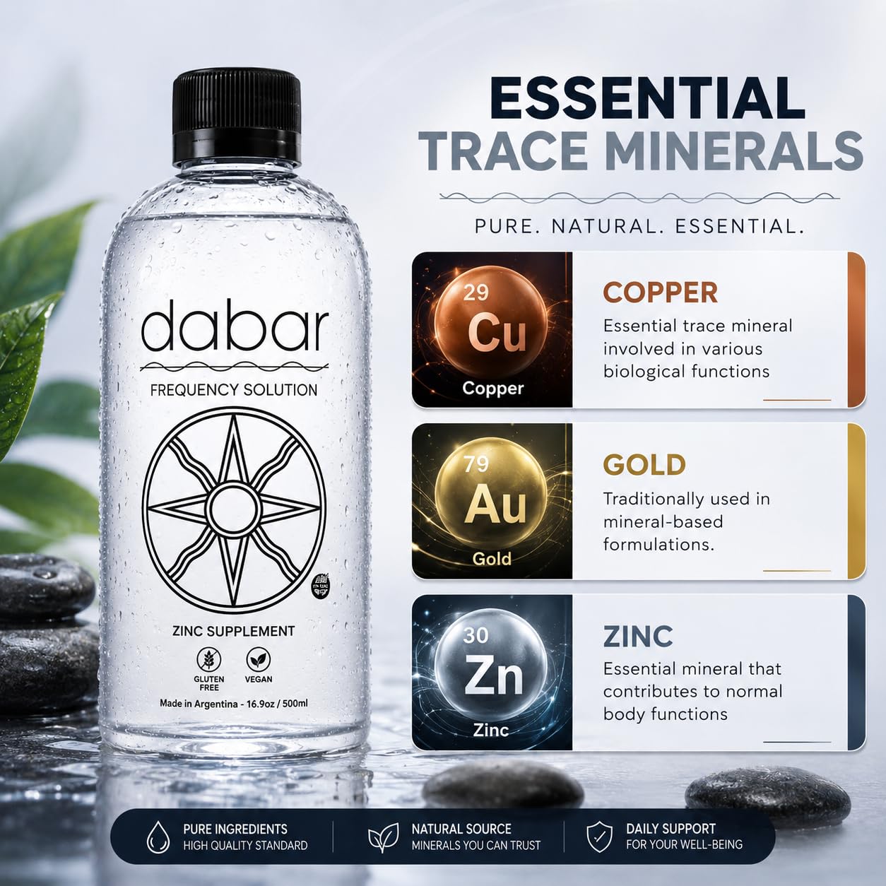 zinc mineral for overall vitality