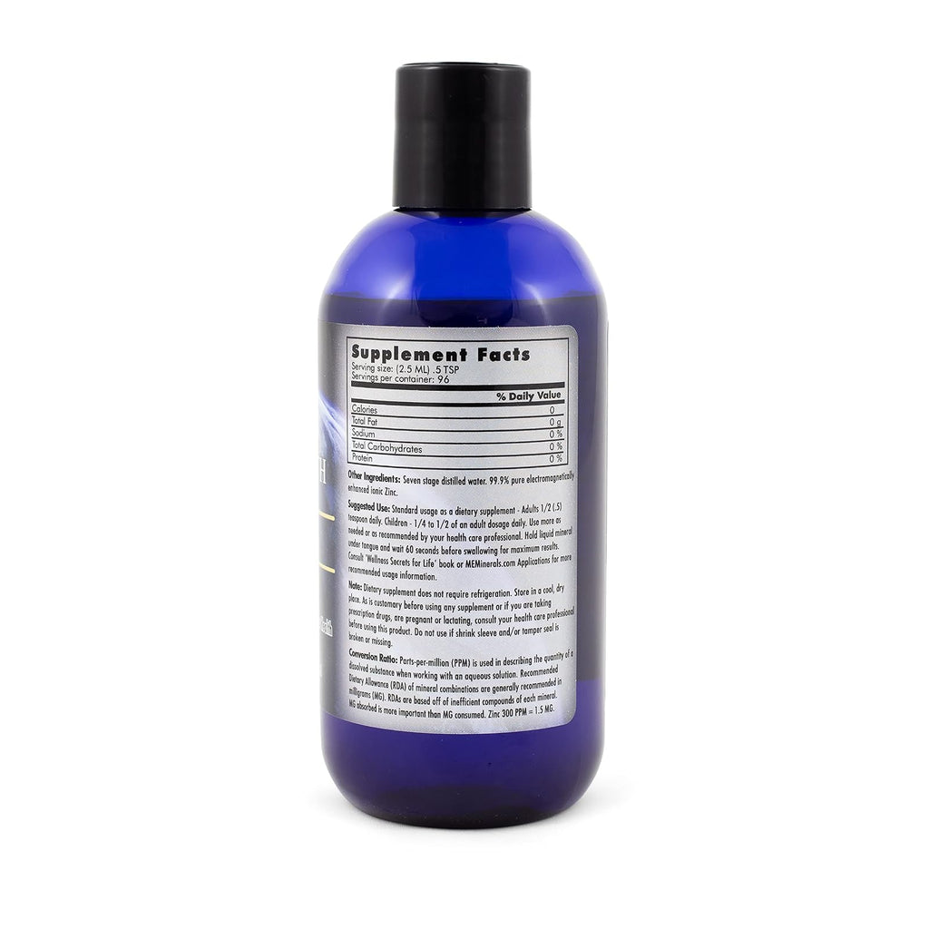 Zinc mineral supplement for immune support