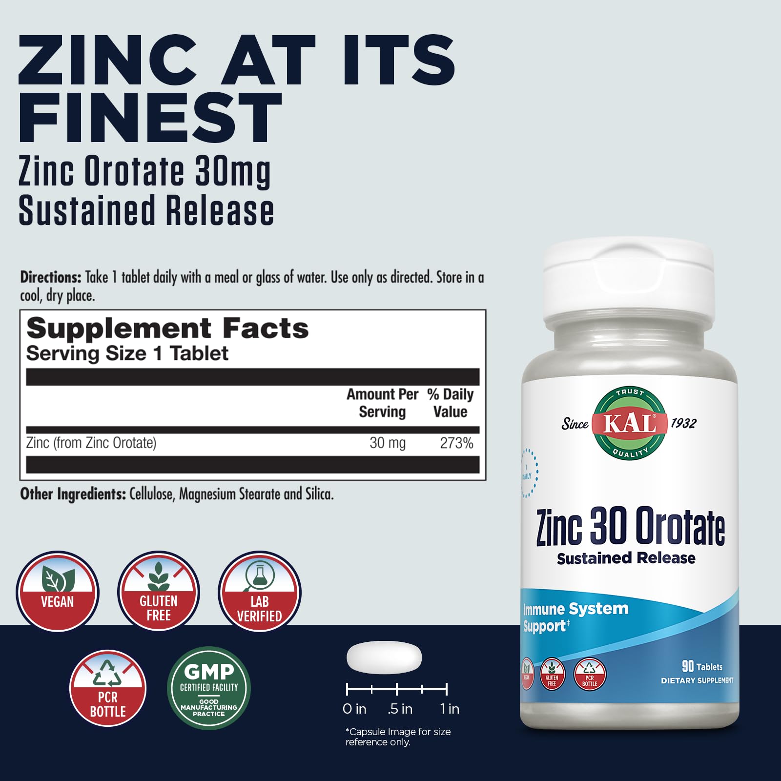 Zinc Orotate for immune support