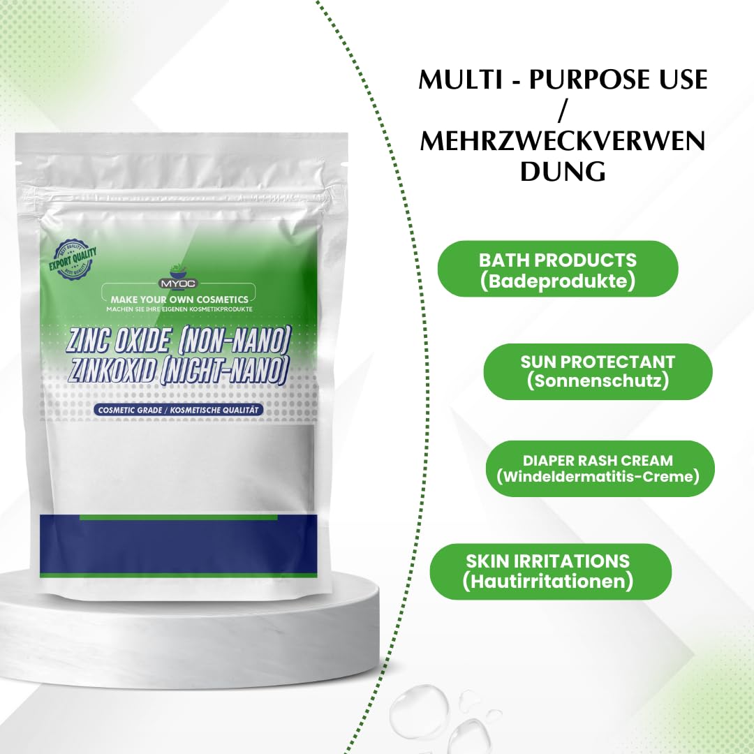 zinc oxide for homemade beauty products