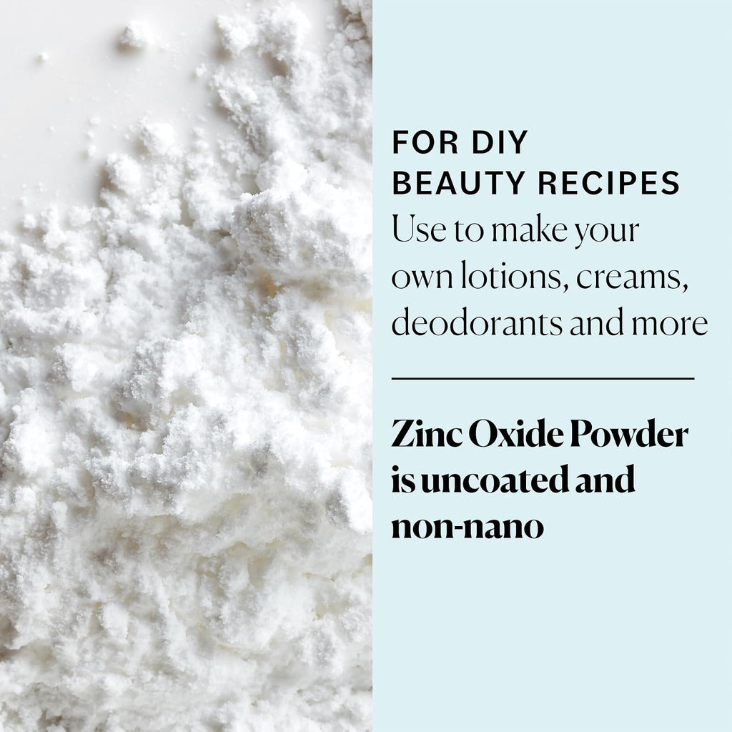 Zinc oxide powder for DIY skincare