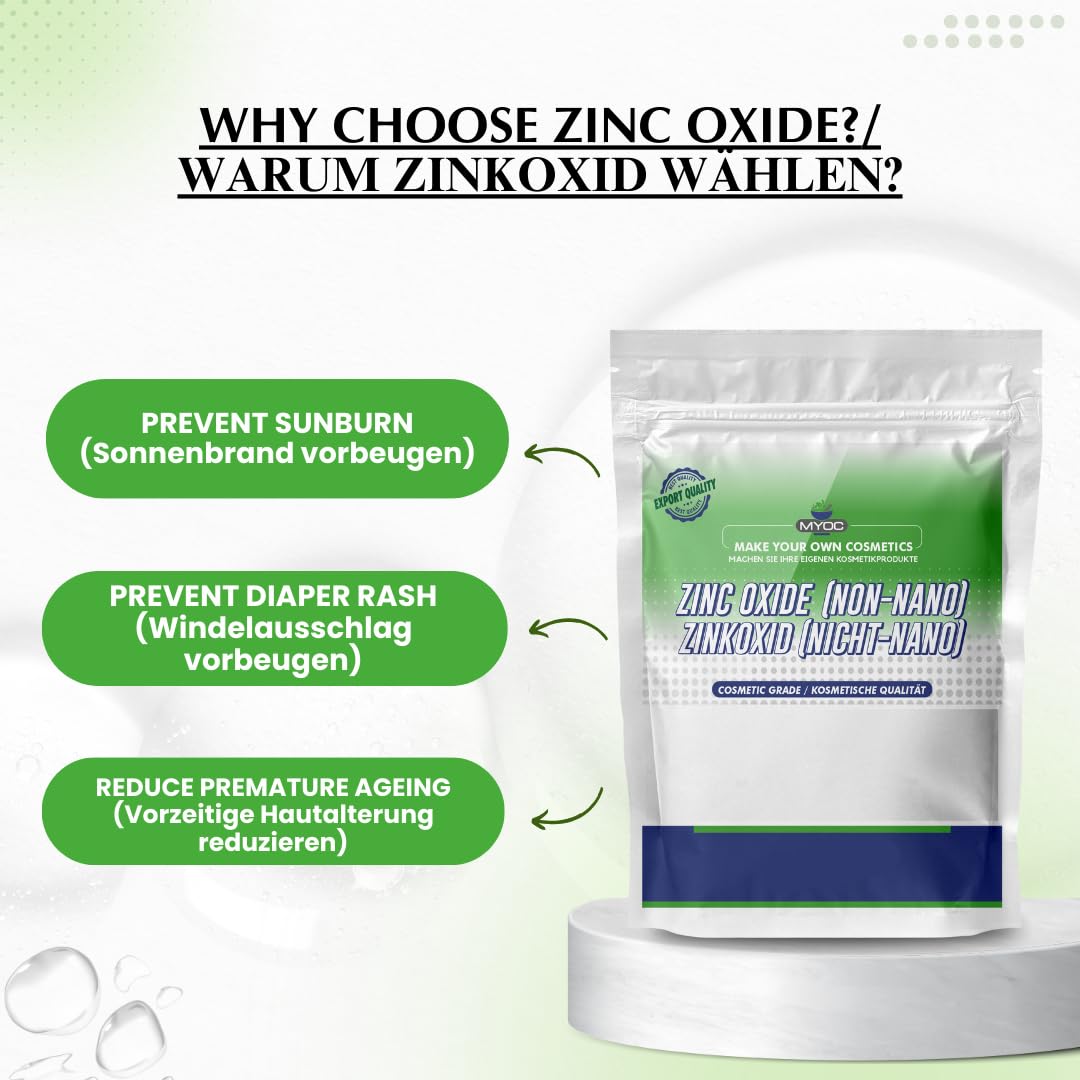 zinc oxide powder for sun protection