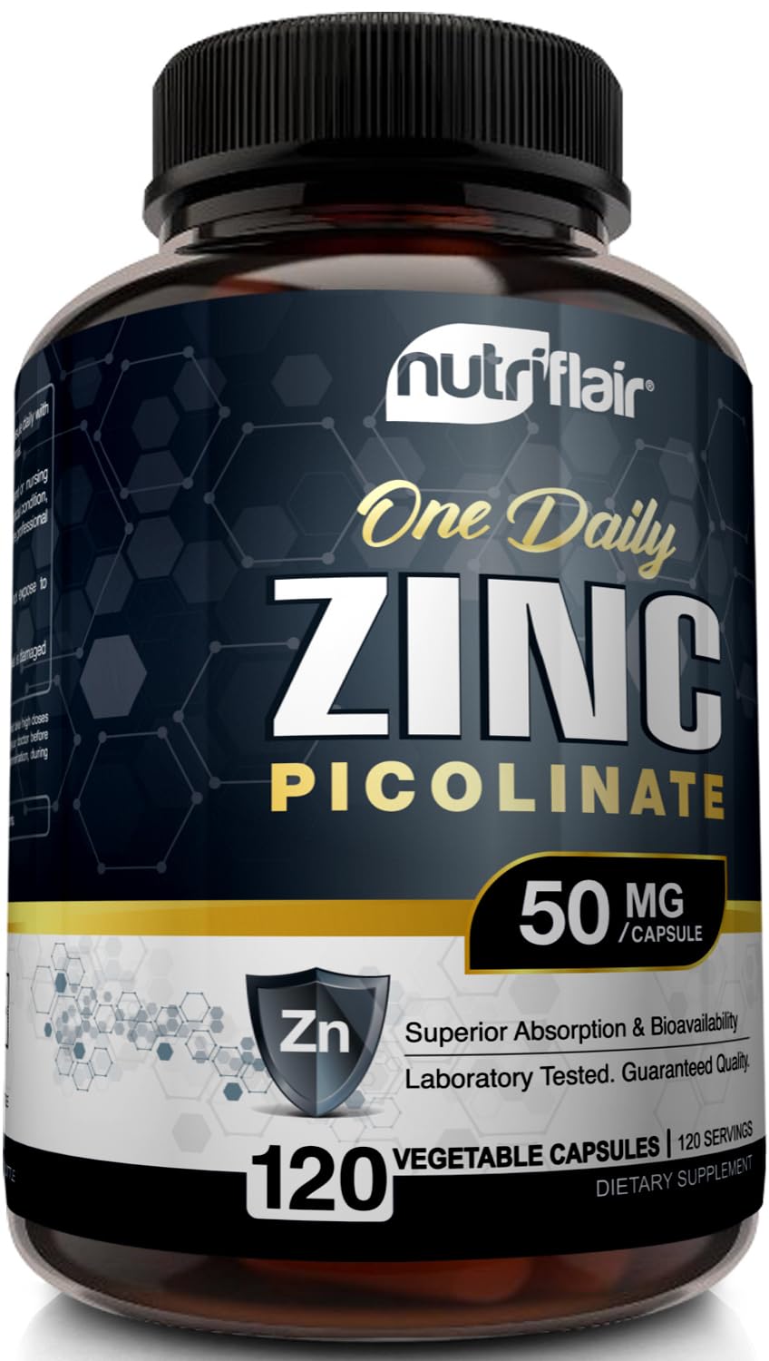zinc picolinate 120 capsules value pack