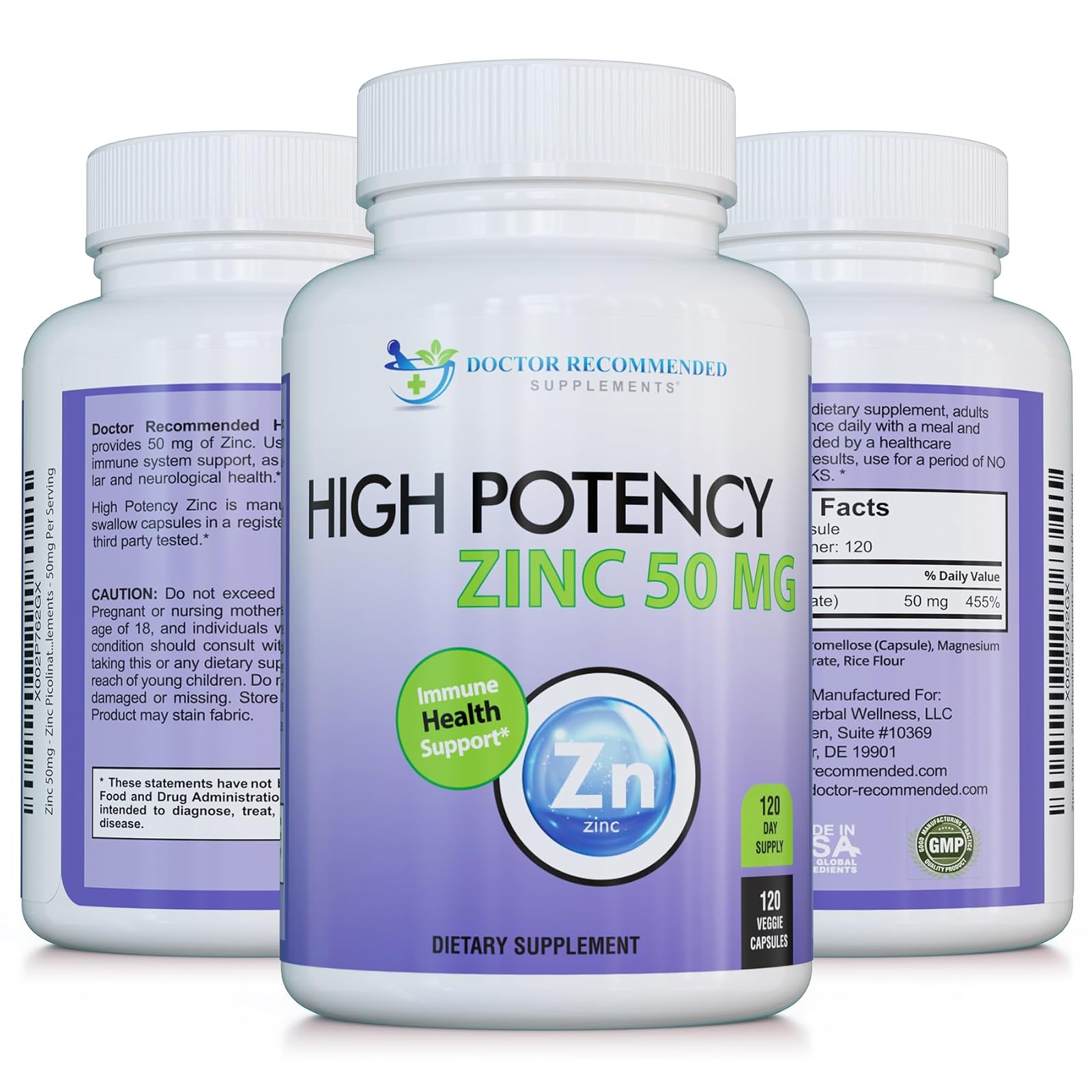 zinc picolinate 50 mg capsules