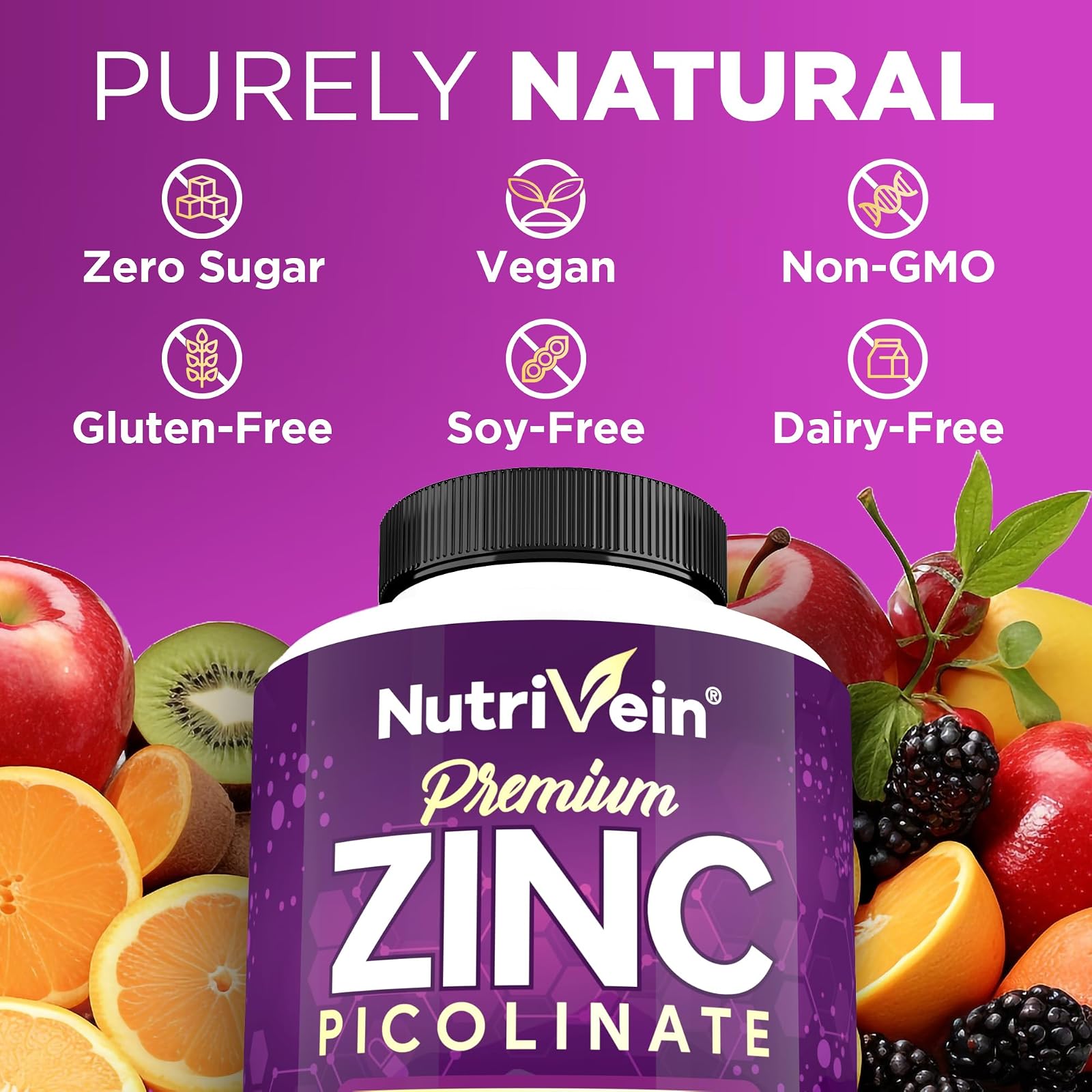 Zinc picolinate capsules for daily use