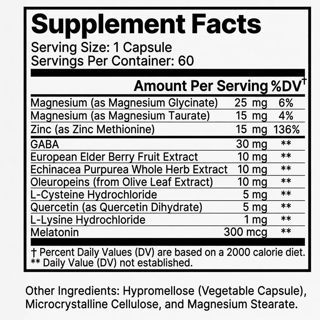 Zinc picolinate capsules for respiratory health