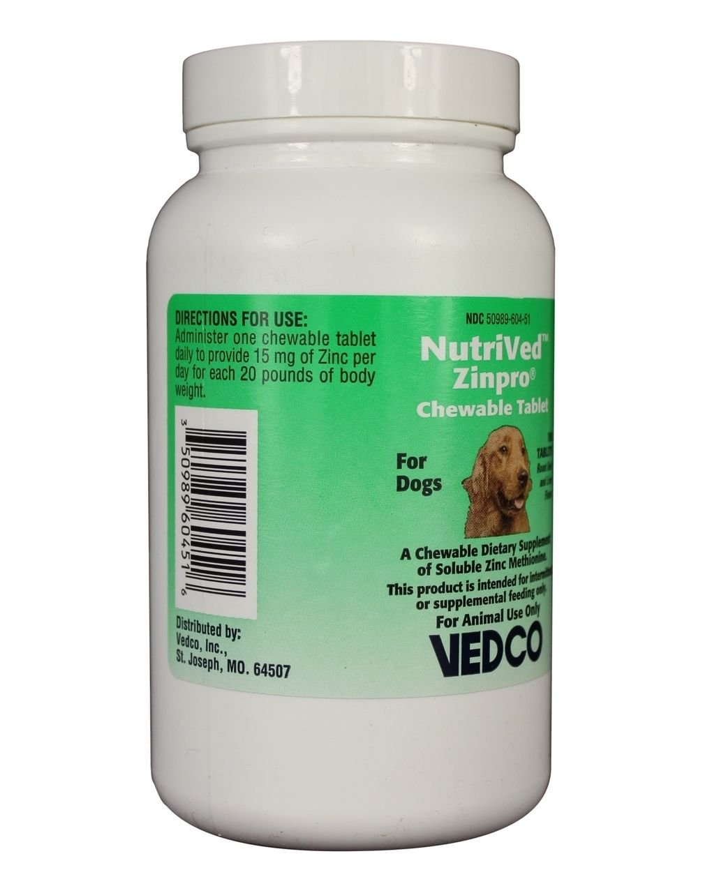 Zinc picolinate chewable tablets for wellness