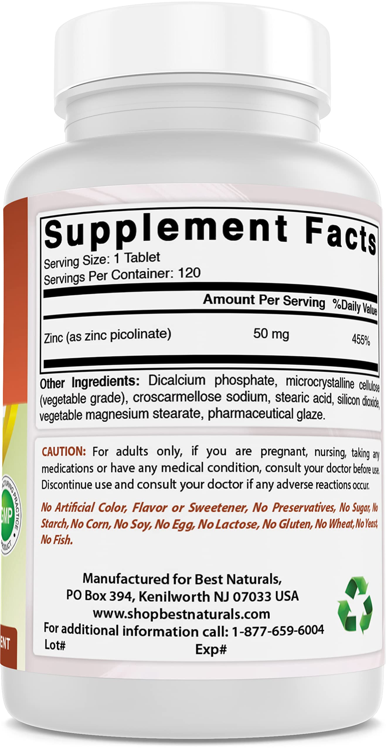 zinc picolinate for better absorption
