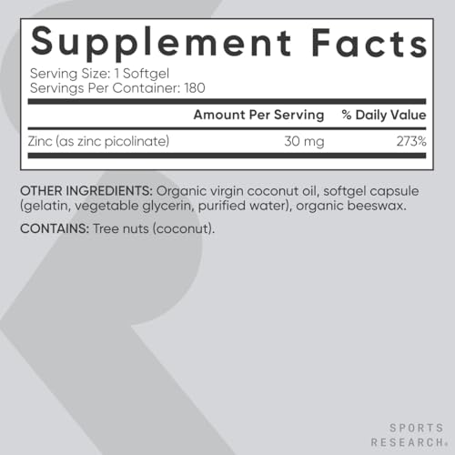 Zinc picolinate for better absorption