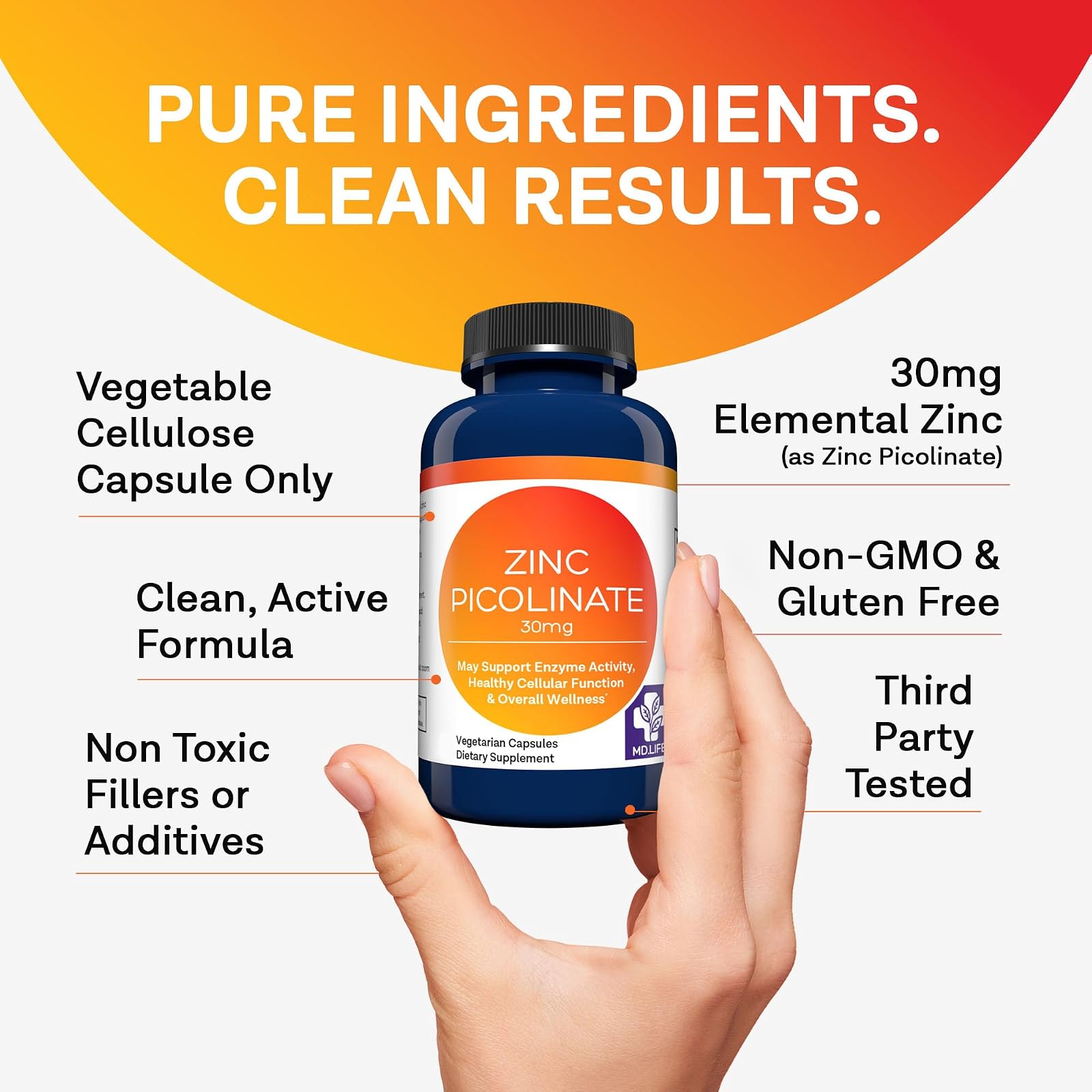 Zinc Picolinate for healthy metabolism