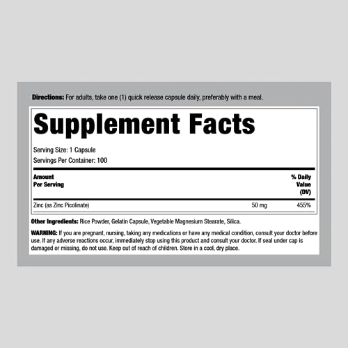 Zinc picolinate for immune support