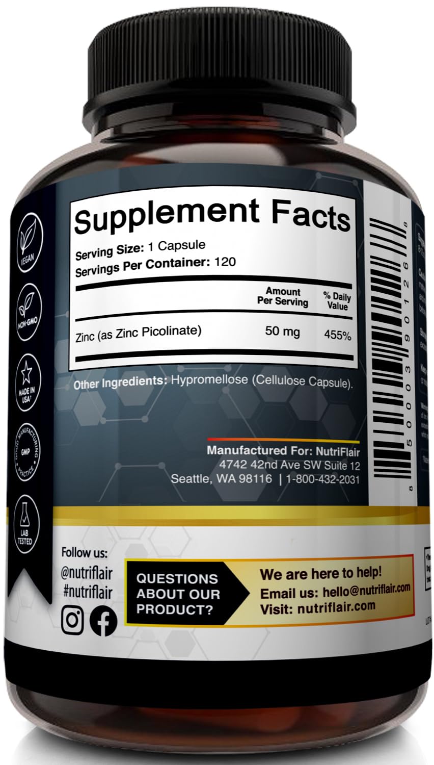 zinc picolinate for optimal nutrition