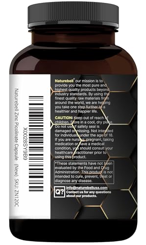 Zinc picolinate for skin clarity