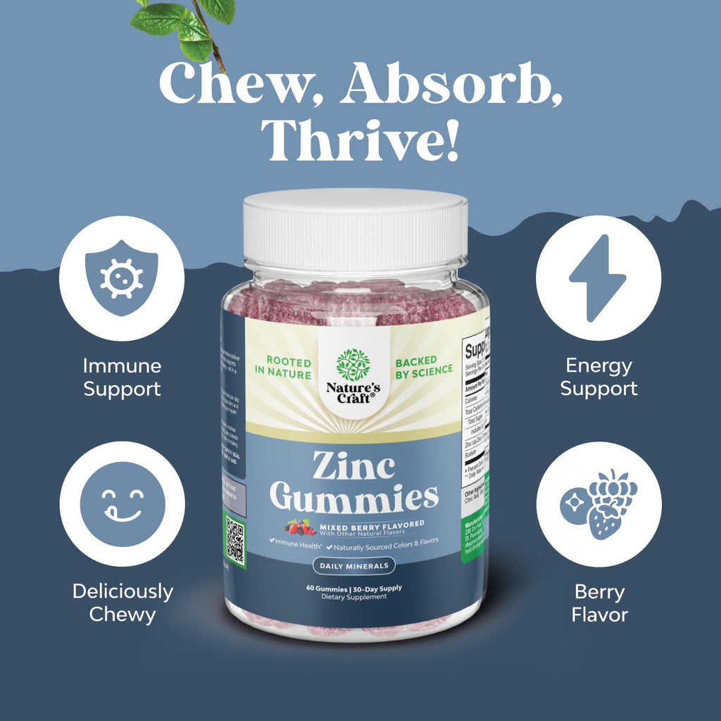 zinc picolinate gummies for better absorption