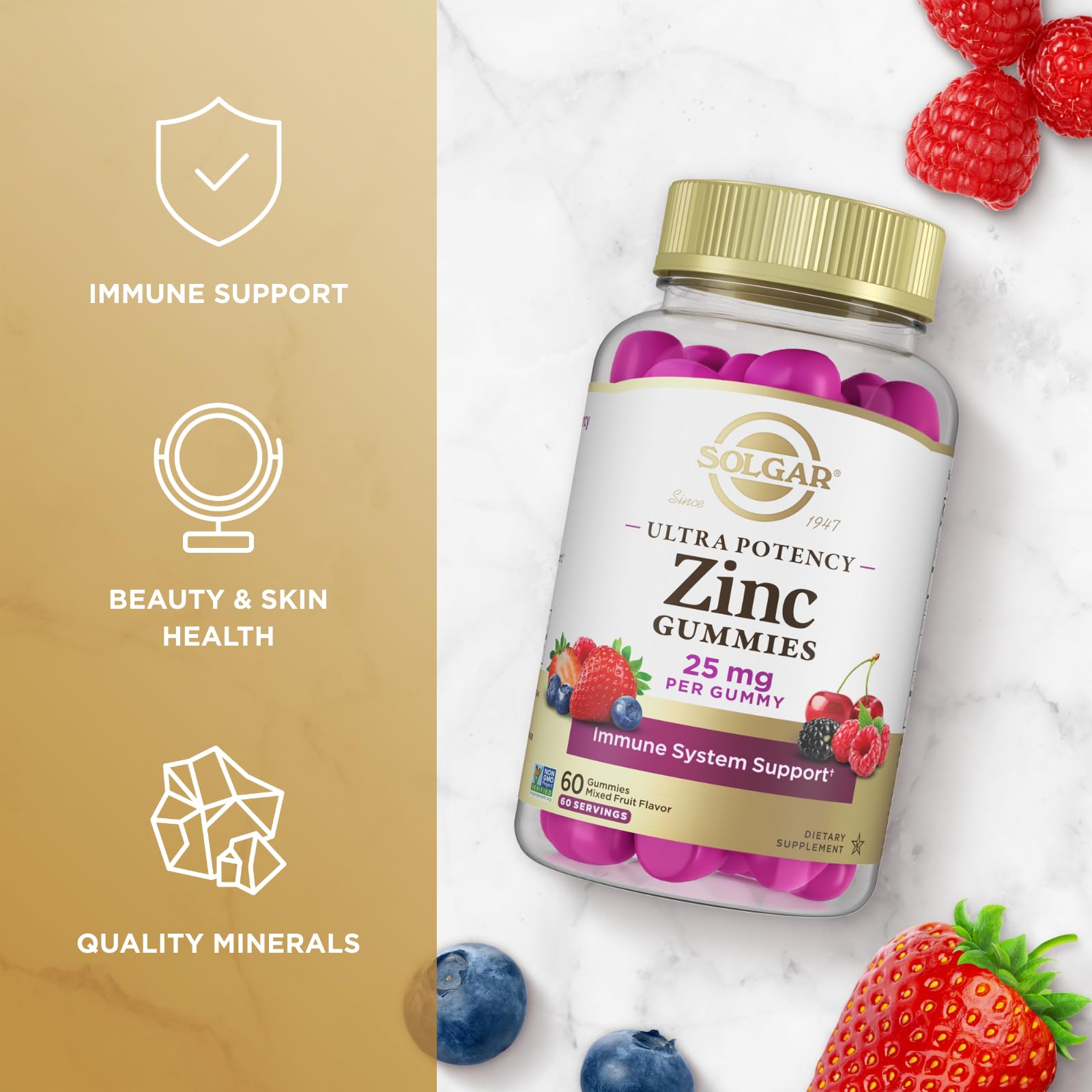 Zinc picolinate gummies for better absorption