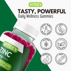 Zinc picolinate gummies for enhanced wellness