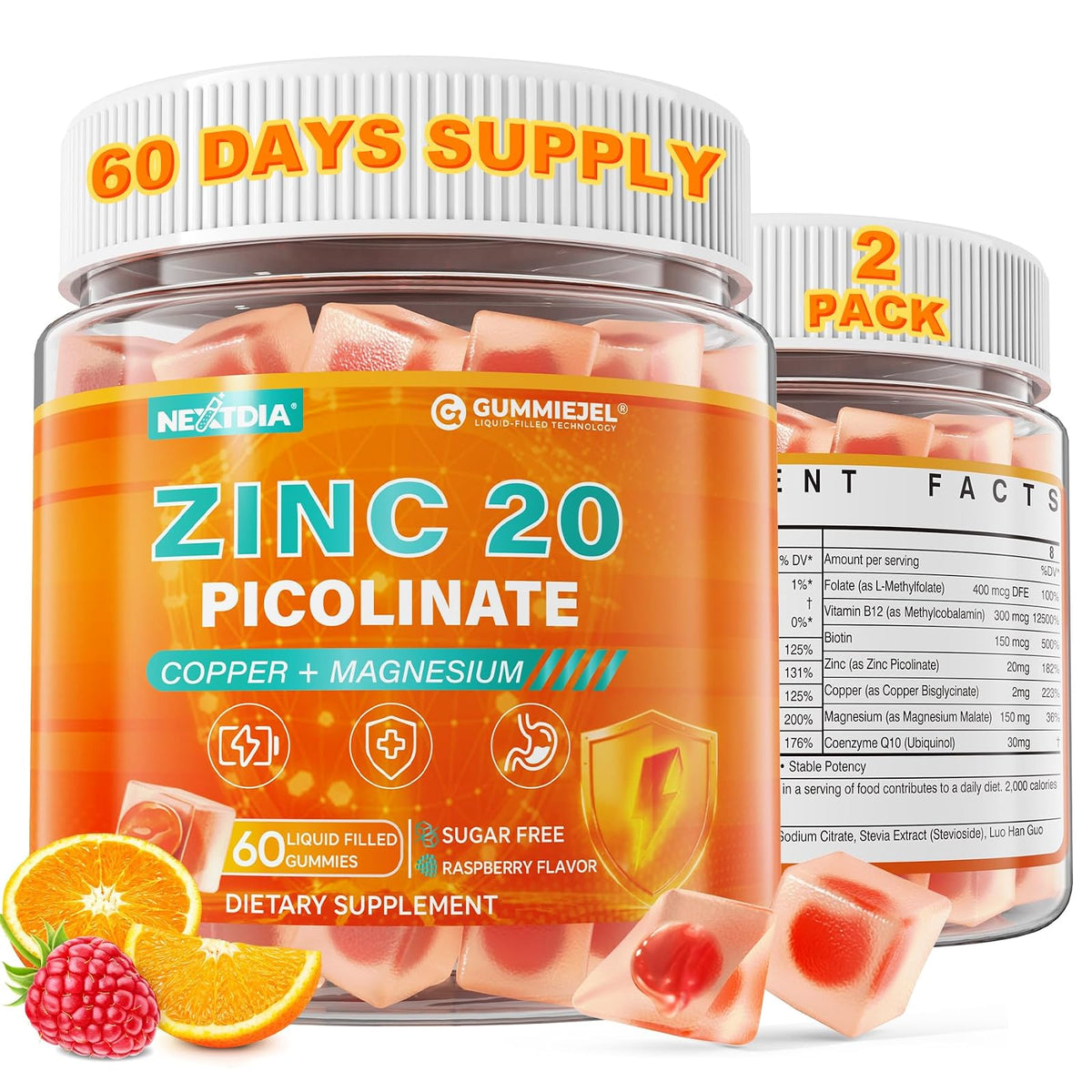 Zinc Picolinate gummies for immune support