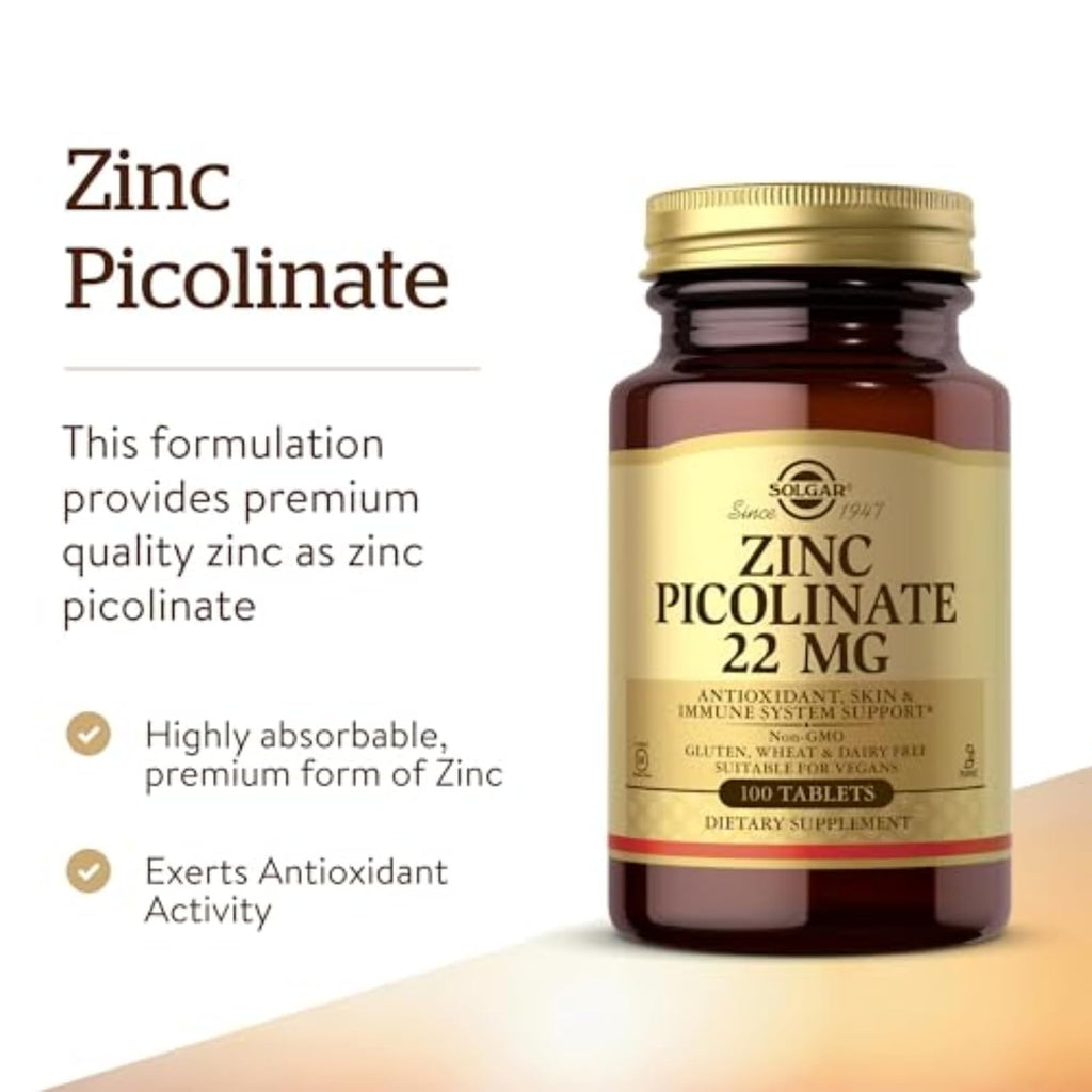 Zinc Picolinate immune support tablets