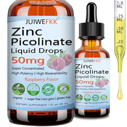 Zinc picolinate liquid drops