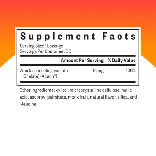 Zinc picolinate lozenges for better absorption