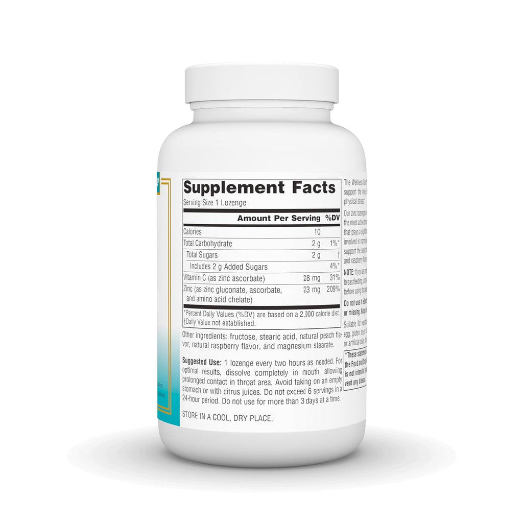 Zinc picolinate lozenges for throat health