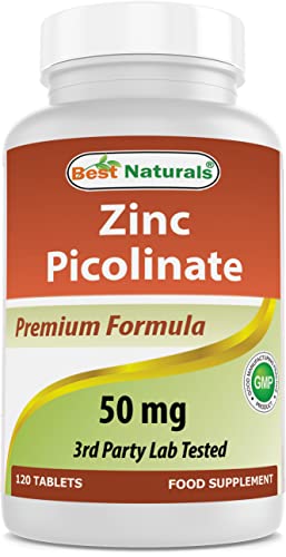 Zinc picolinate tablets for adult health