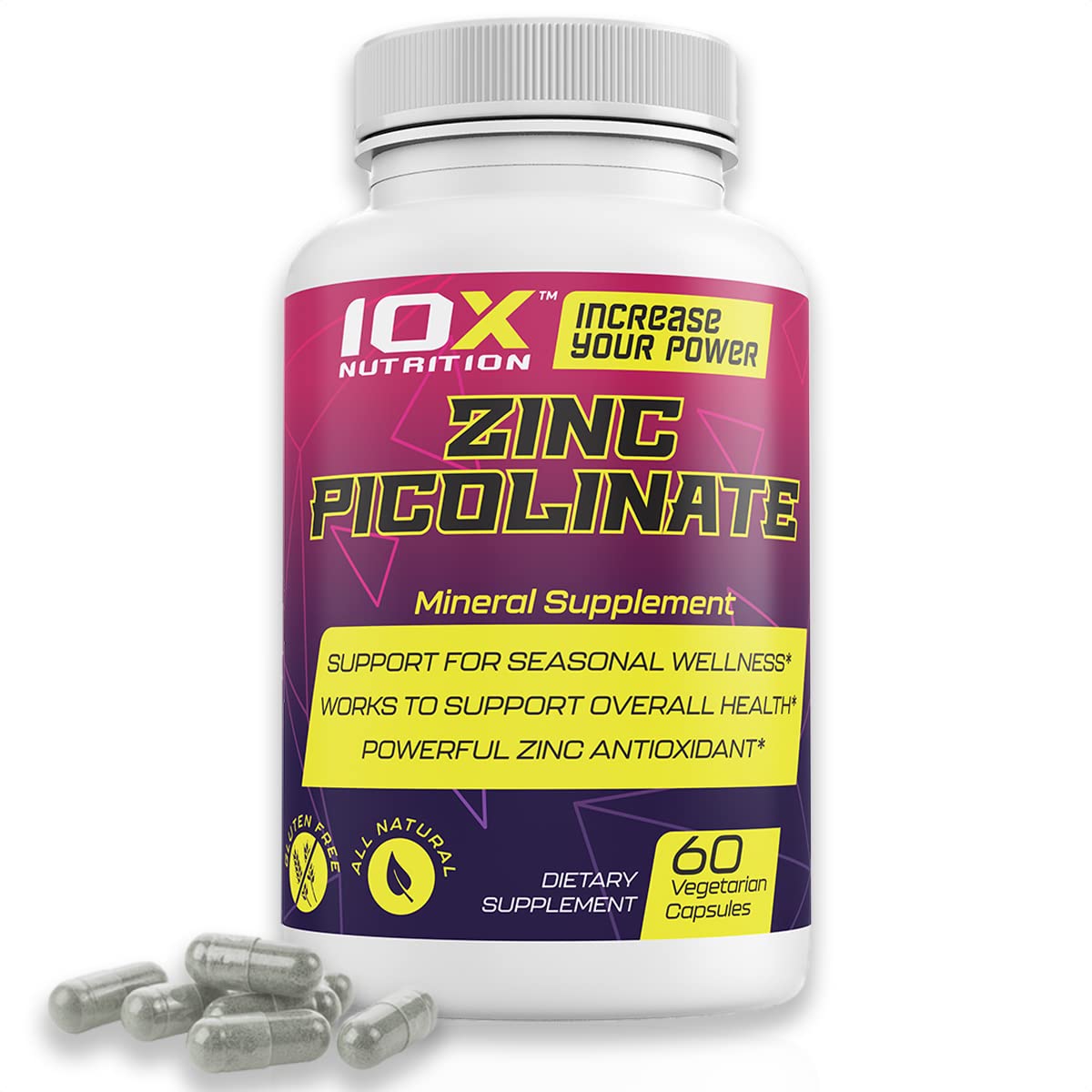 Zinc picolinate vegan vitamins