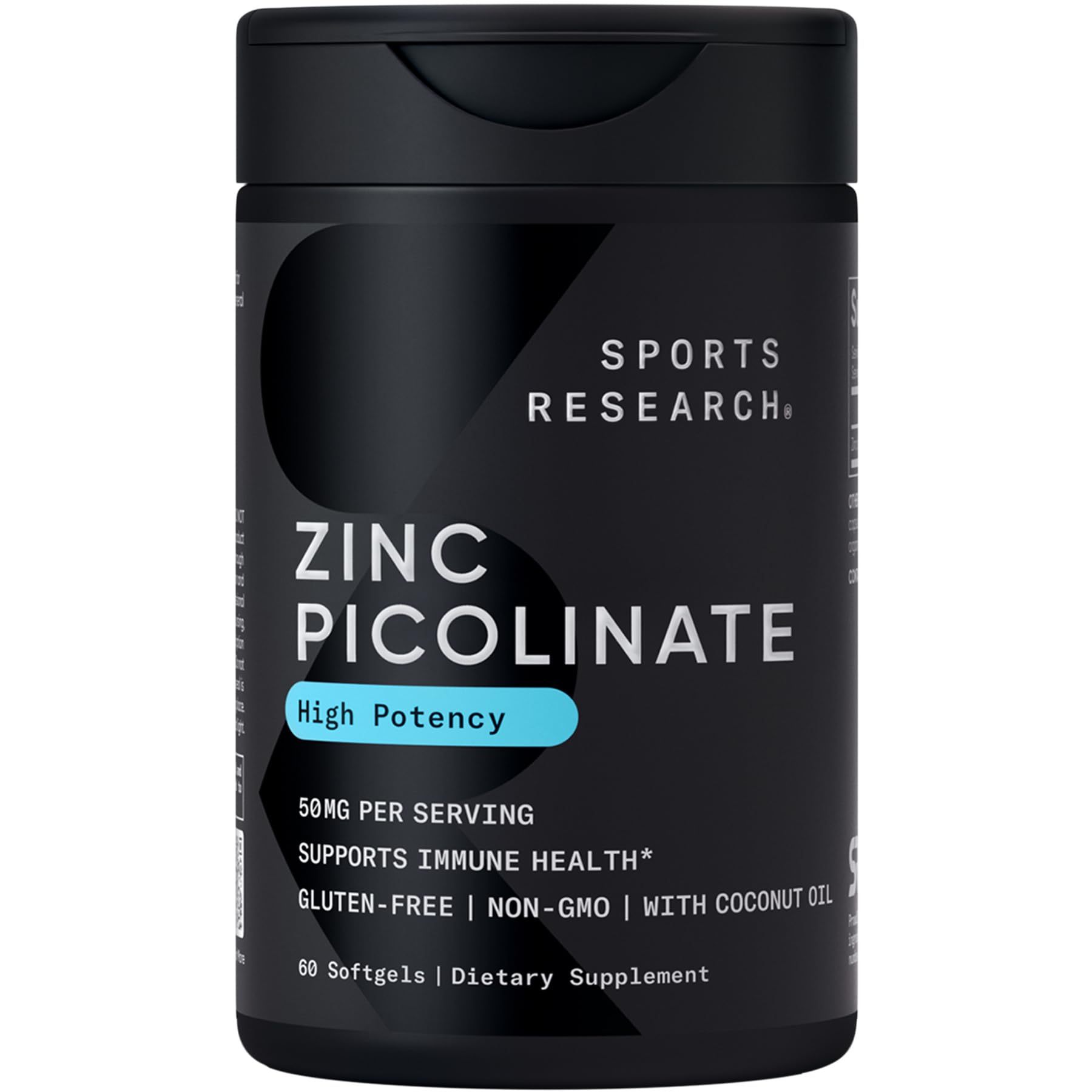 zinc picolinate with coconut oil