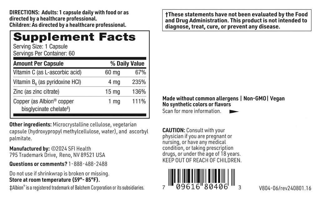 Zinc Plus for daily health