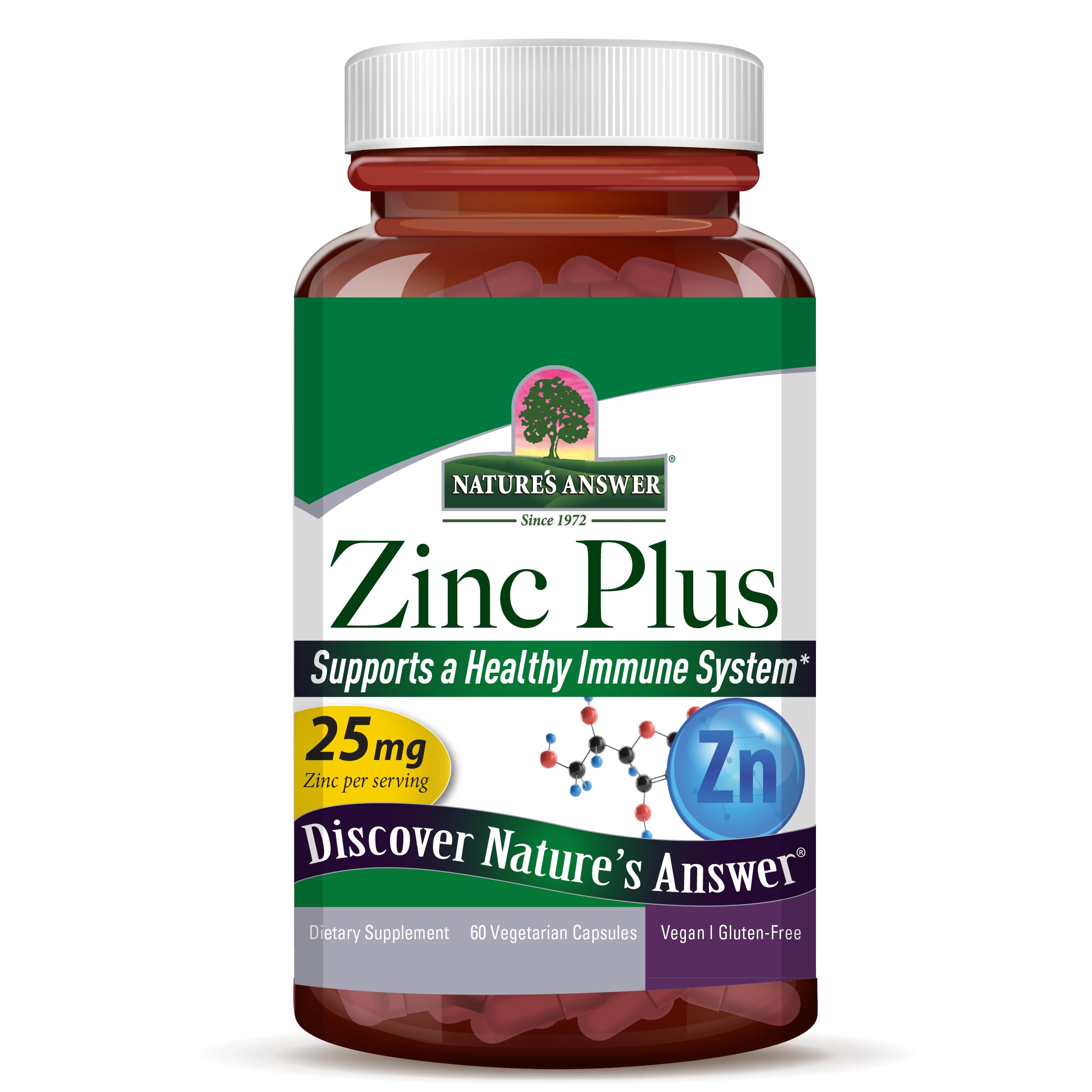 Zinc Plus immune support capsules