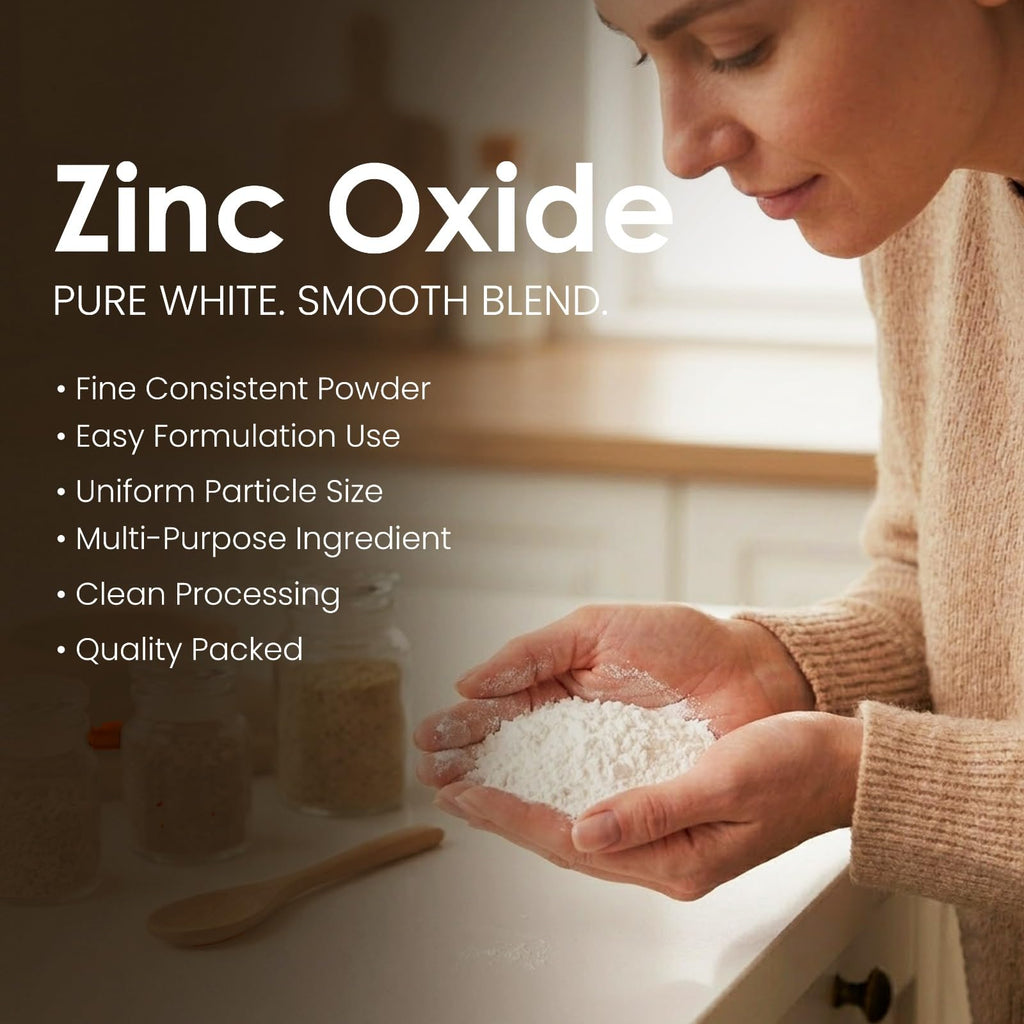 zinc powder for homemade beauty solutions