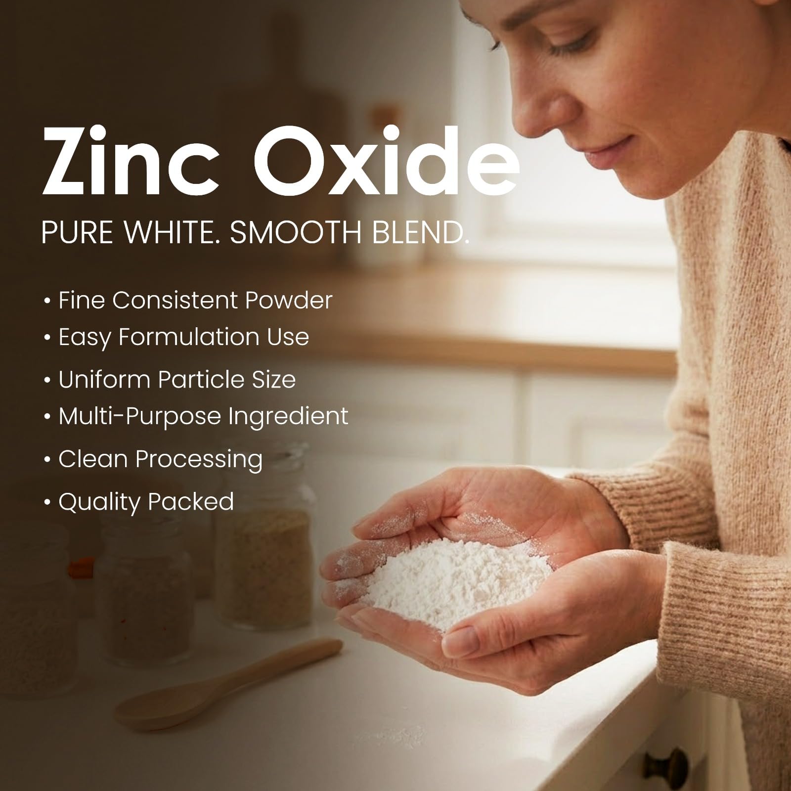 zinc powder for homemade beauty solutions