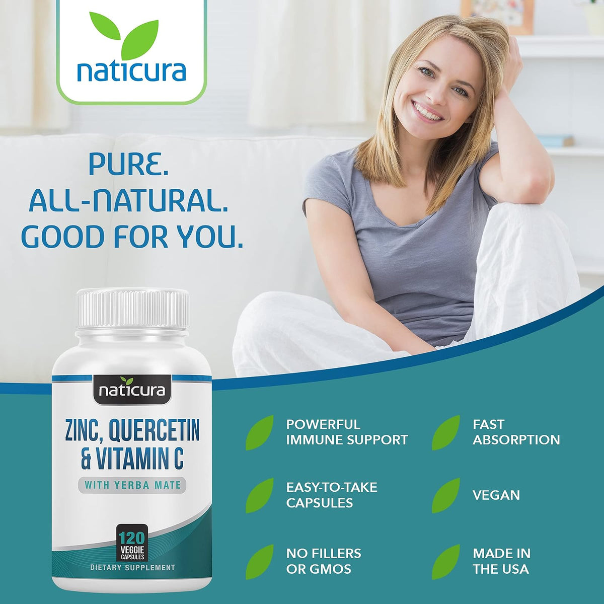 Zinc Quercetin allergy relief formula