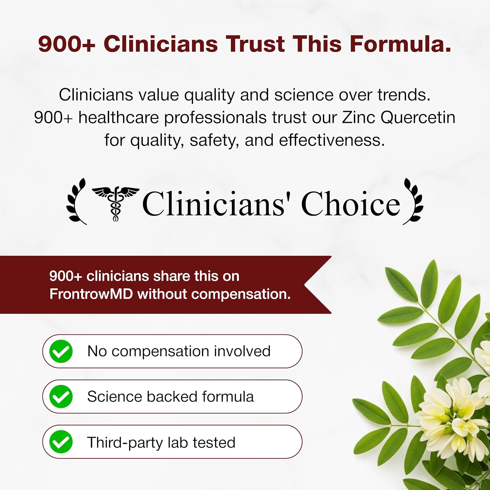 Zinc Quercetin for antioxidant protection