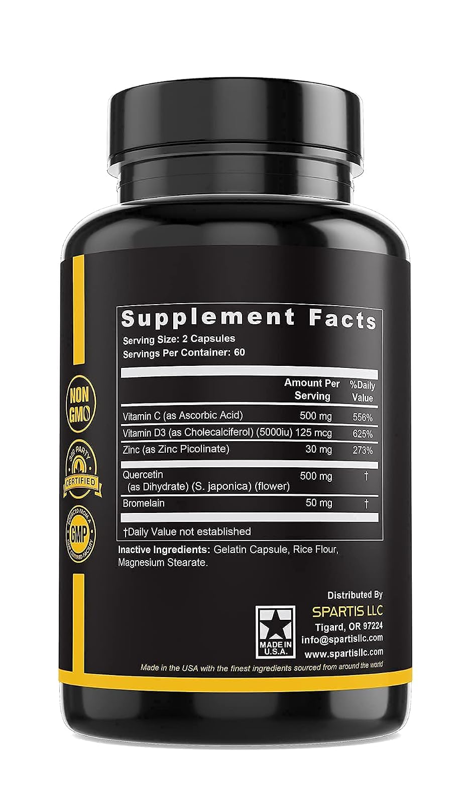 Zinc Quercetin for antioxidant protection