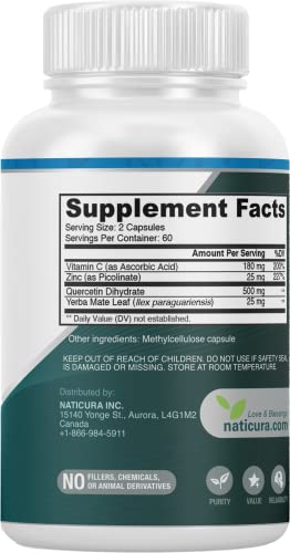 Zinc quercetin for heart health