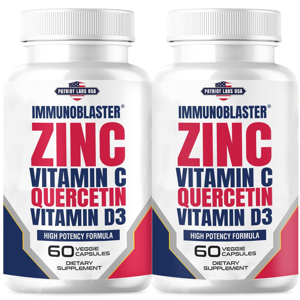 Zinc Quercetin Vitamin C benefits