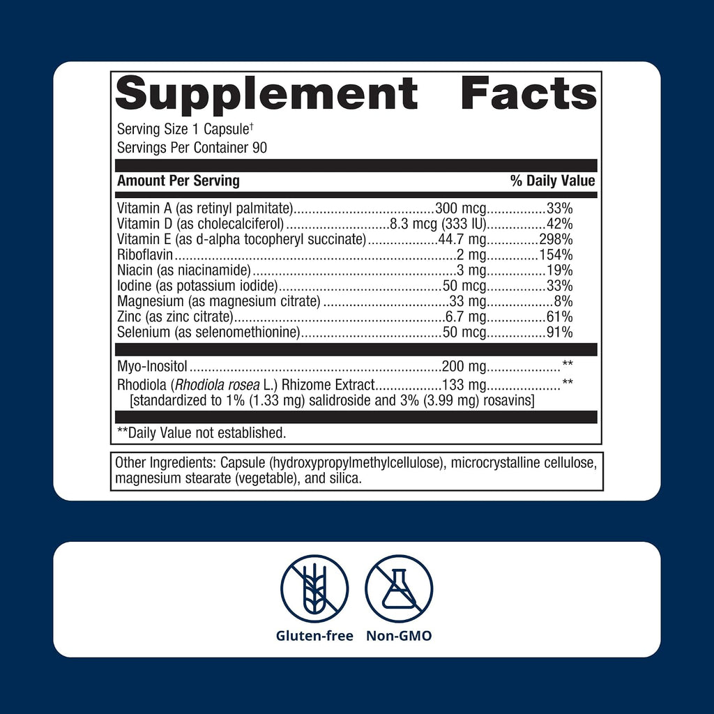 Zinc selenium for hormonal balance