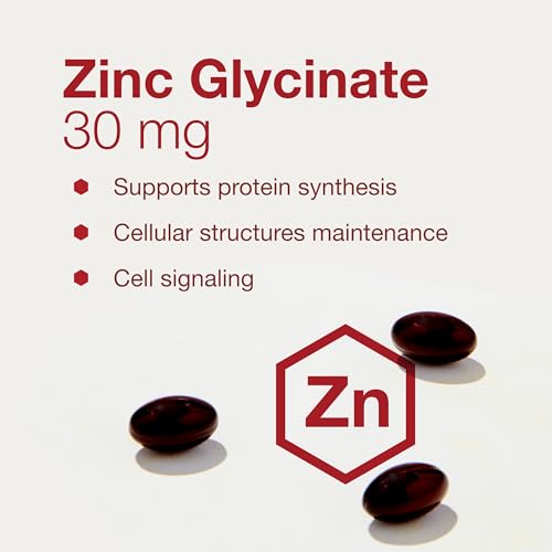 Zinc softgels for daily nutrition