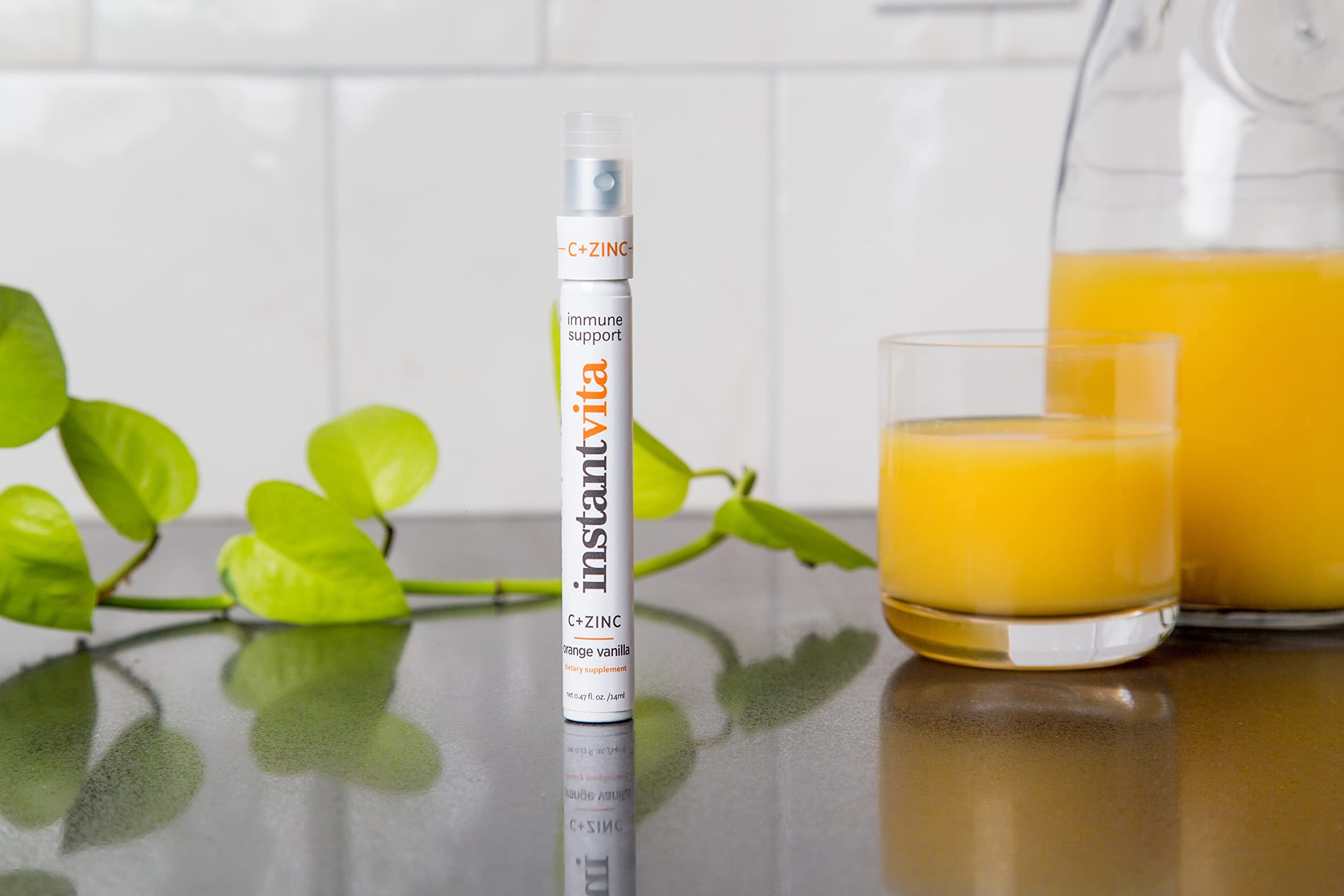 Zinc spray for enhanced absorption