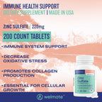 Zinc sulfate 220 mg tablets