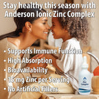 Zinc sulfate drops for better absorption