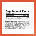 Zinc sulfate supplement for immune function